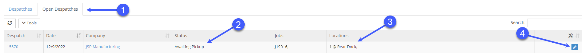 Large Volume Despatch Management – M-Power Software Help Centre
